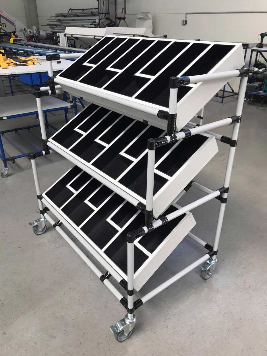 Modular rack systems for efficient storage | BeeWaTec
