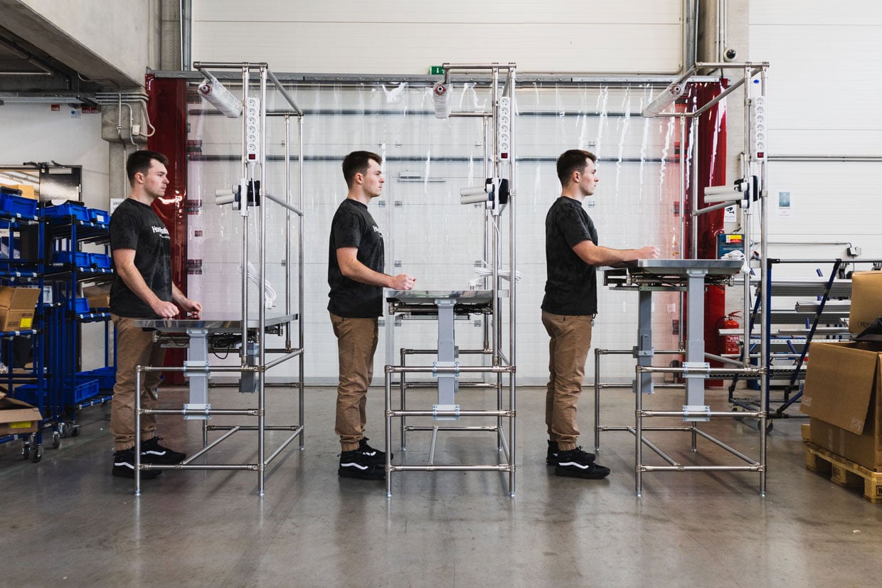 Lifting systems for height adjustment | BeeWaTec