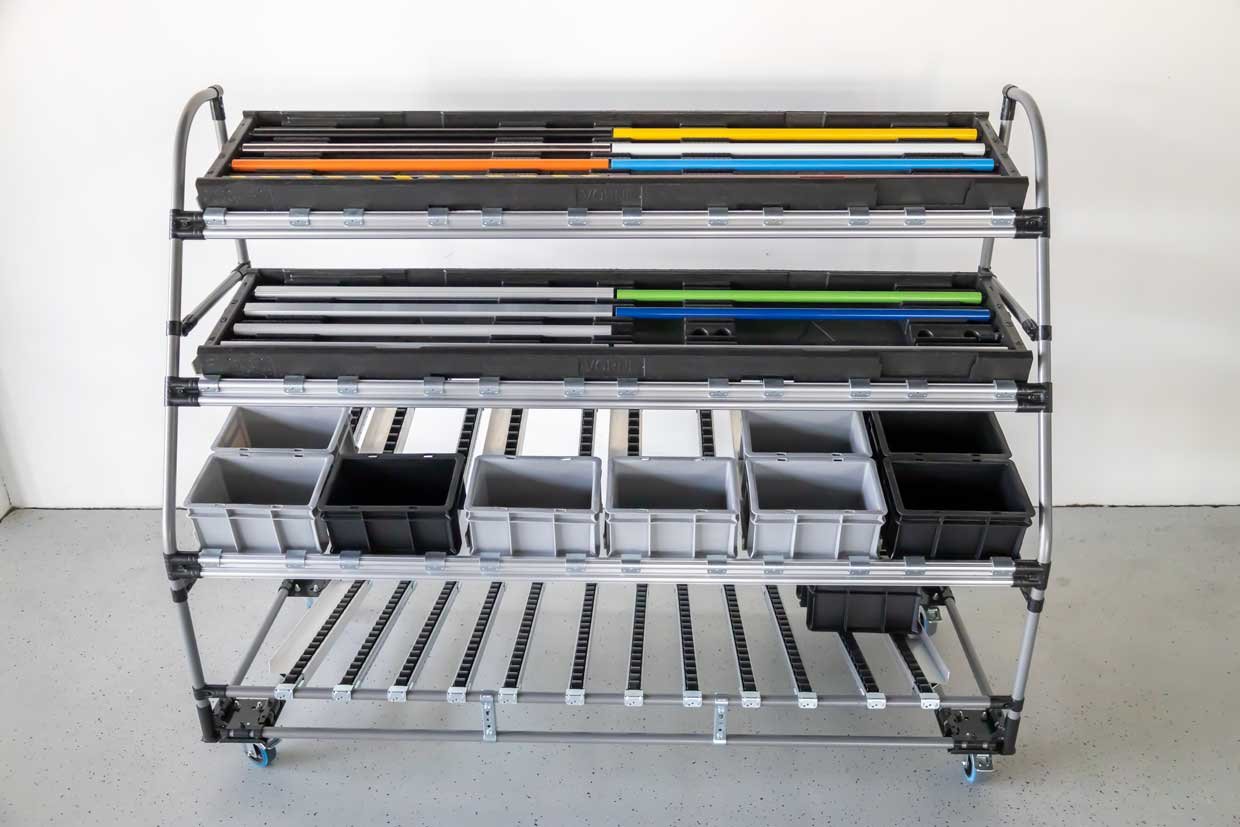 Modular rack systems for efficient storage | BeeWaTec
