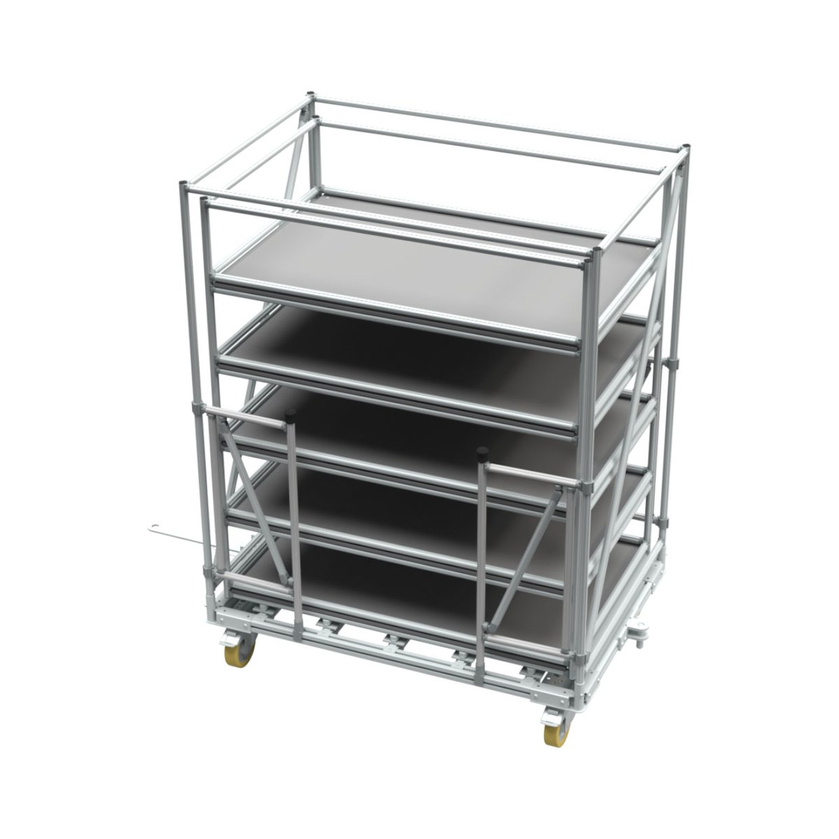 Shelf Trolley: Benefits and Examples (5 Smart & Modular Solutions)