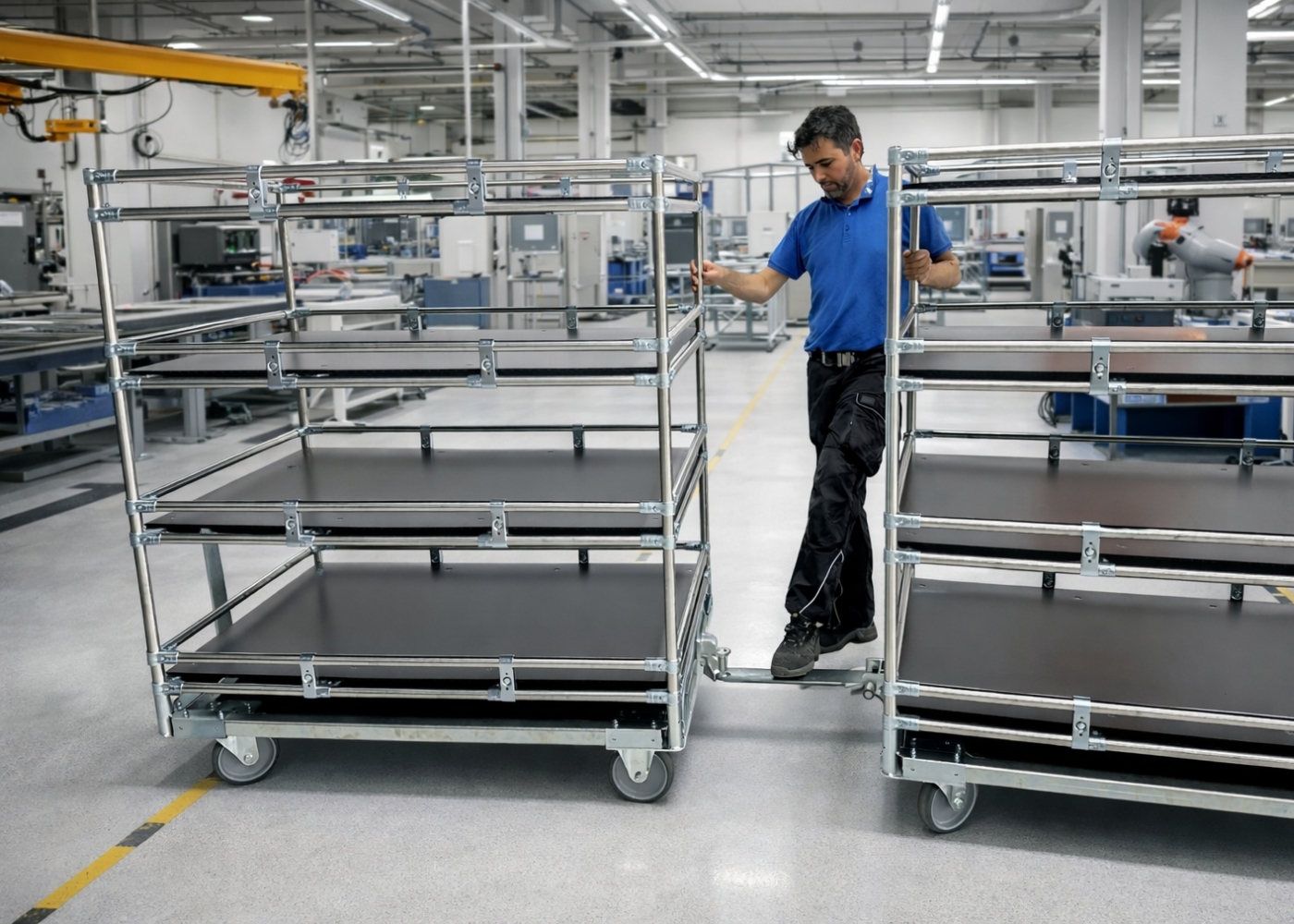 Lean Production & Material Flow Systems | BeeWaTec