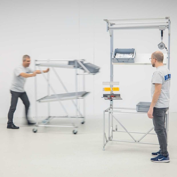 Modular system for lean production | BeeWaTec