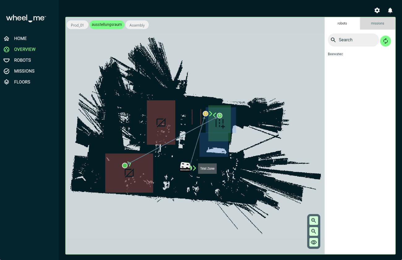 wheel.me - Mobile robot with unbeatable ROI | BeeWaTec