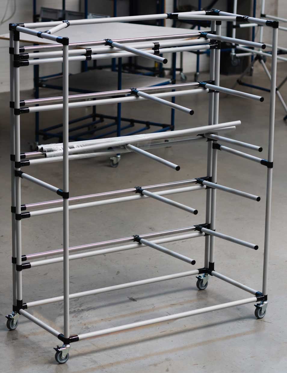 Modular rack systems for efficient storage | BeeWaTec