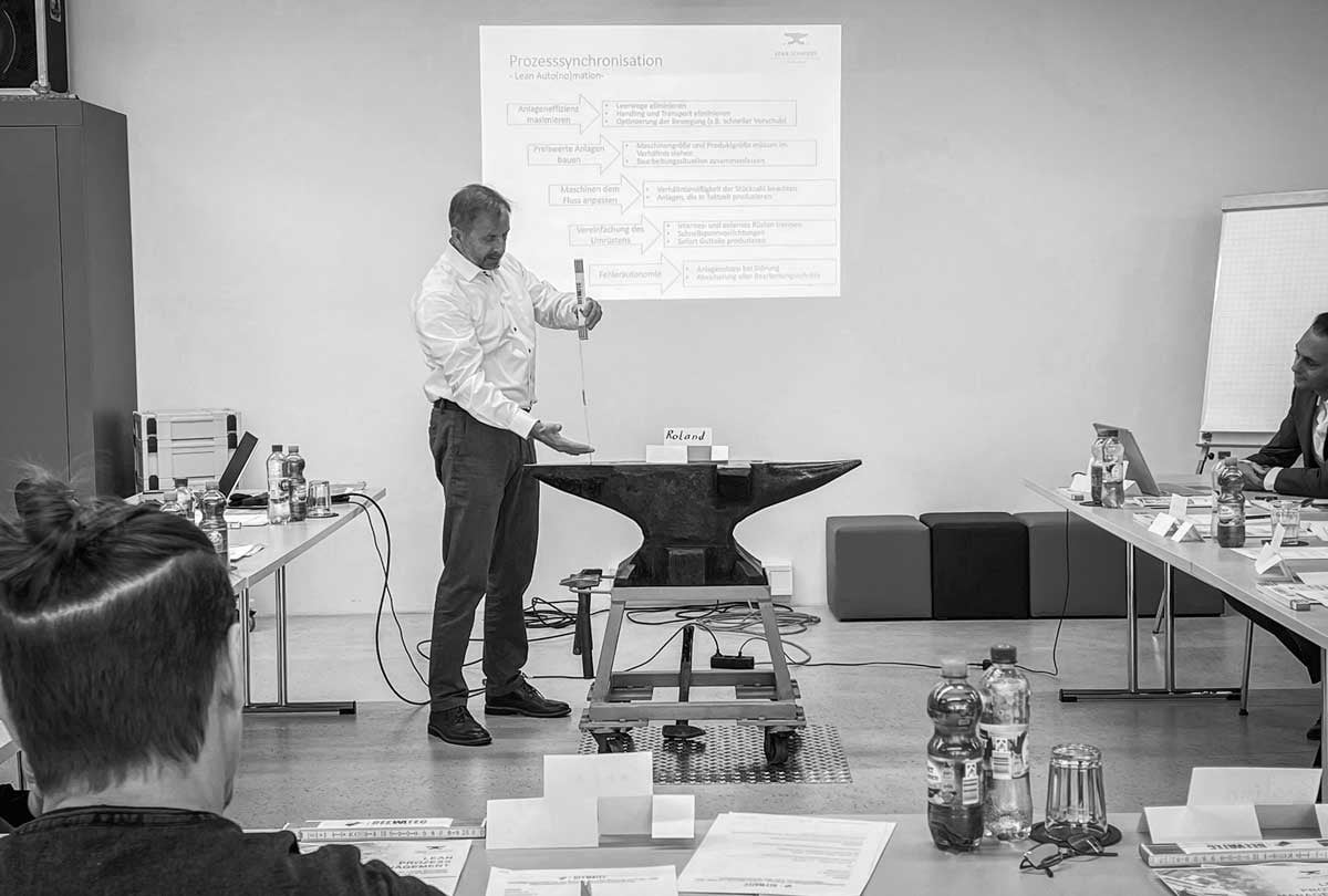 Willkommen in der LEAN SCHMIEDE: Praxisnahe Lean Schulungen