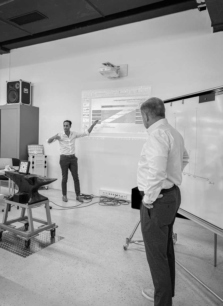 Willkommen in der LEAN SCHMIEDE: Praxisnahe Lean Schulungen